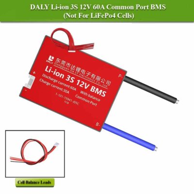 Daly BMS 4S 12V LiFePo4 200A Common Port Battery protection module - BMS Batteries