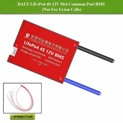 Daly BMS 8S 24V LiFePo4 120A Common Port Battery protection module - BMS Batteries