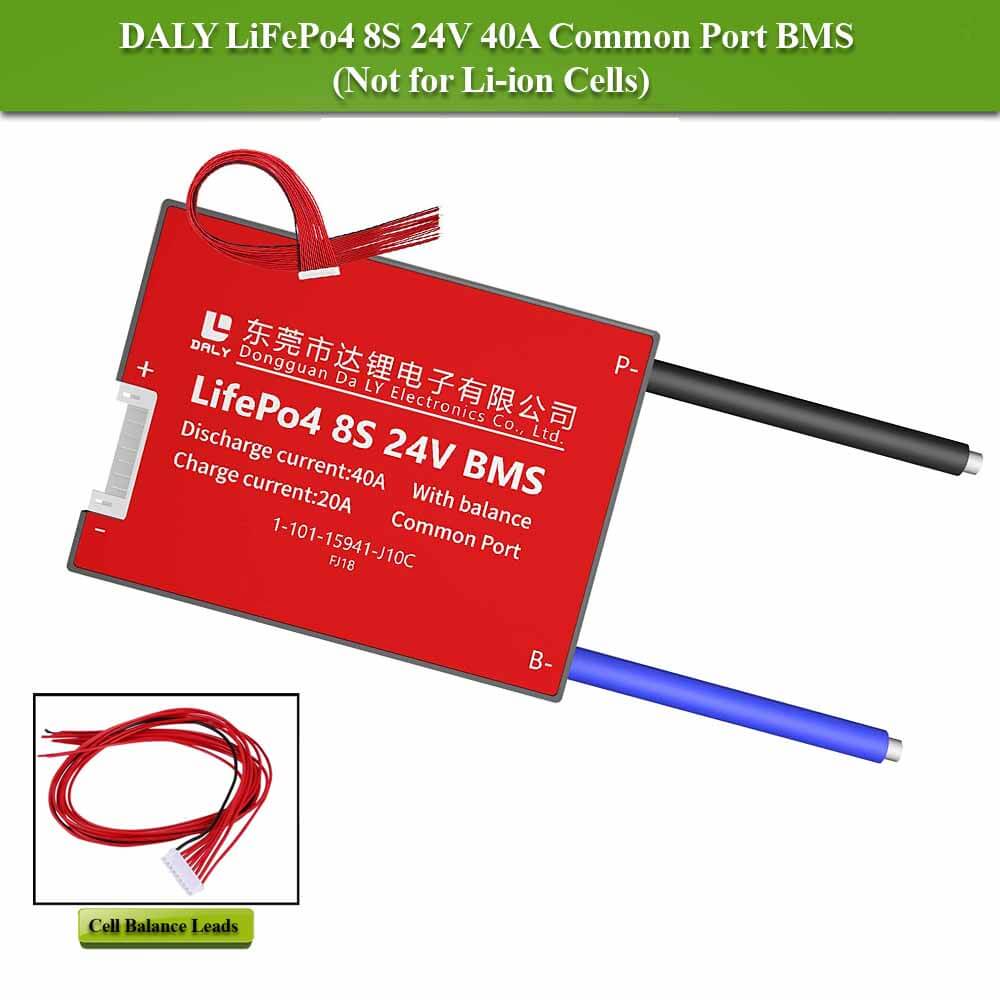 DALY Smart BMS 24S 72V 40A LiFePo4 Battery Protection Module - BMS ...