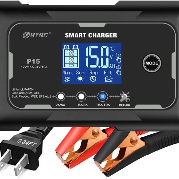 HTRC Smart T240 Fast Battery Charger, Lithium, LiFePO4,Lead Acid ...