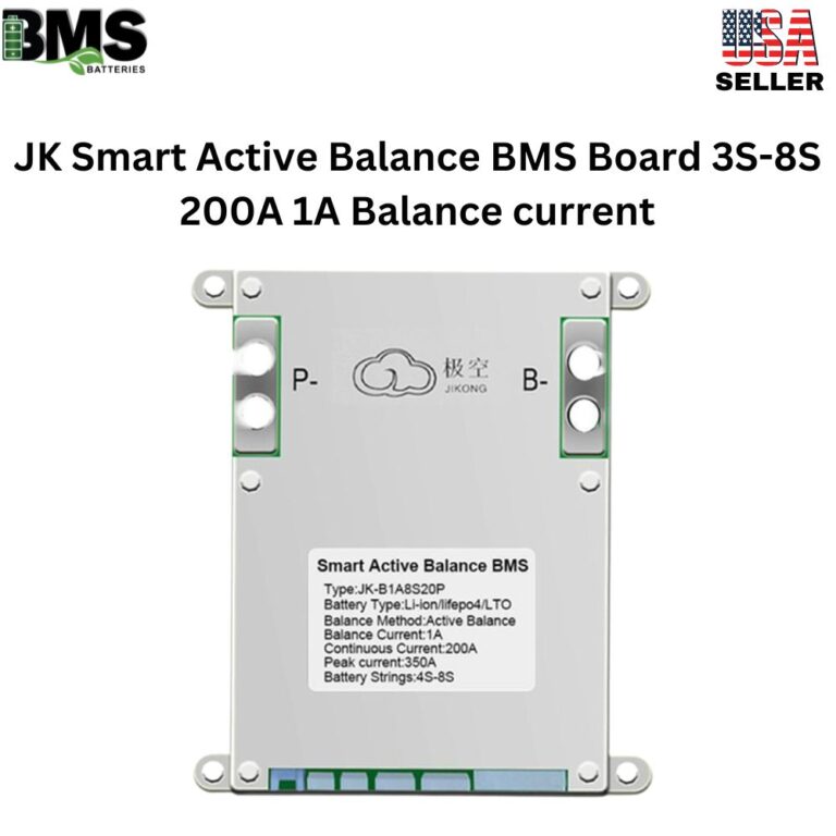 JK Smart Active Balance BMS Board 7S-20S 150A 1A Balance current - BMS Batteries